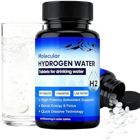 Amazon.com: Molecular Hydrogen Water Tablets | Magnesium Pills H2 ...