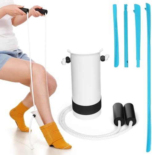 Amazon.com: Shoe and Sock Aid Device Kit, 2 Piece, Shoehorn Grabber ...