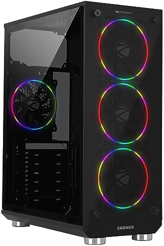 Amazon.in: Buy ZEBRONICS ROBUST Premium Gaming Chassis with support for ...