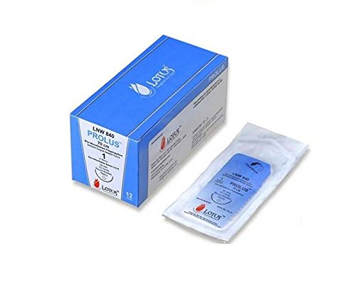 Lotus Surgicals Prolus Blue Monofilament Polypropylene Suture, LNW 899 ...