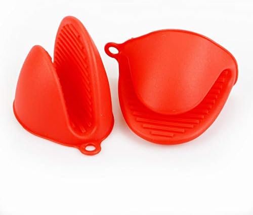 Mini Silicone Pinch Mitts, Oven Mittens Slip Resistant Heat Resistant ...