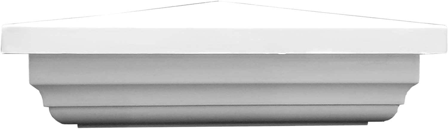 Amazon.com : Jake Sales 4" Vinyl Post Cap NEW ENGLAND Style Post Caps ...