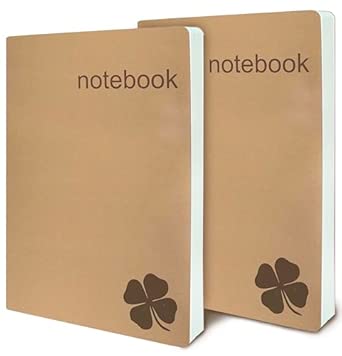 le vent Set of 2 Lined Bound Notebooks A5 – Each 200 Lay Flat Pages ...