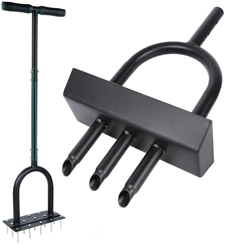Amazon.com : Colwelt Lawn Aerator Tool 38inch, Heavy Duty Grass Spike ...