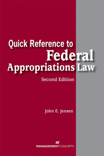 Amazon.com: Quick Reference to Federal Appropriations Law, Second ...