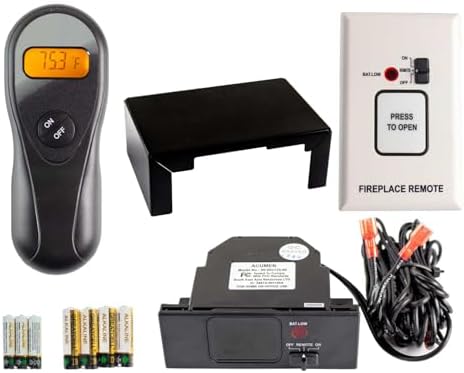 Amazon.com: Acumen On/Off Fireplace Remote Control with 9-Foot Wires ...