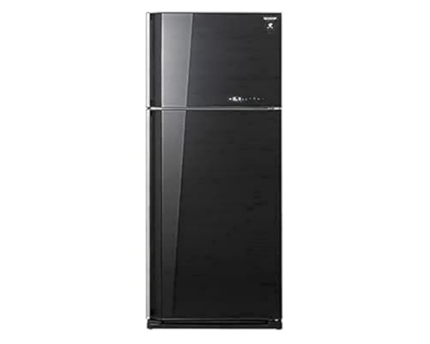 Sharp SJ-GV58A(BK) Refrigerator Inverter with 2 Glass Black Door and ...