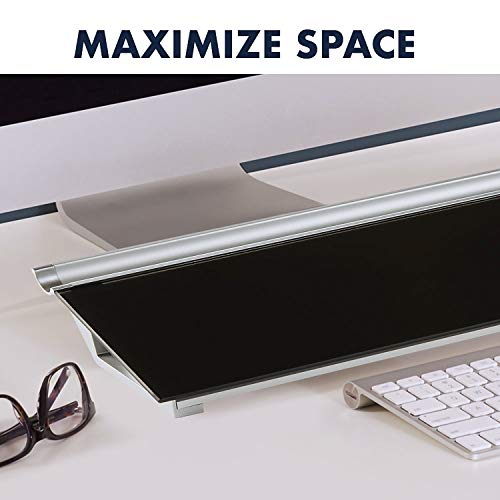 Quartet Glass Dry Erase Desktop Computer Pad