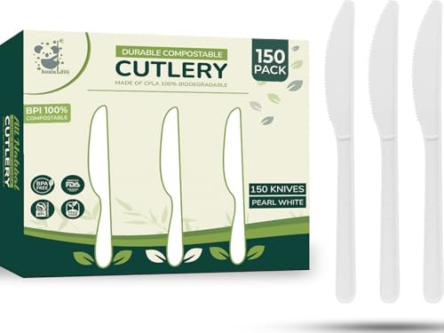 Amazon.com: Transitions2earth Biodegradable EcoPure Knives- Box of 500 ...