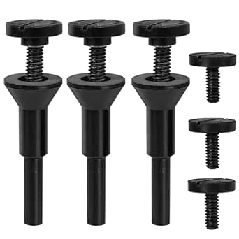 NUODUNCO Mounting Mandrel for Cut-Off Wheels, 1/4" & 3/8" Arbor Hole ...