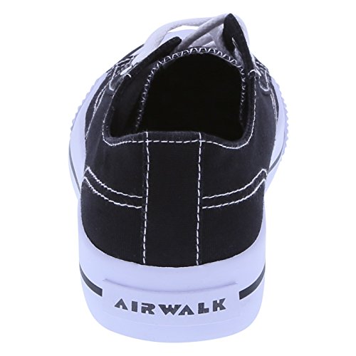Airwalk Women's Black White Women's Legacee Sneaker 7 Regular Apparel ...