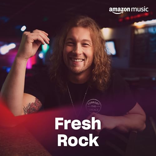 Amazon Music UnlimitedでFresh Rockプレイリストを再生する
