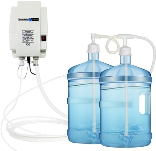 Amazon.com: Water Bottle Dispenser Pump System Double Tube for Kitchen ...