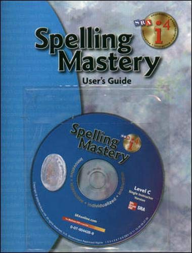 Spelling Mastery - I4 Software Single Instructor Version - Level C: SRA ...