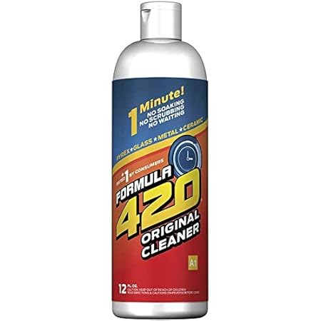 Amazon.com: Formula 420 Glass Metal Ceramic Pipe Cleaner 12 Oz. 3 Pack ...