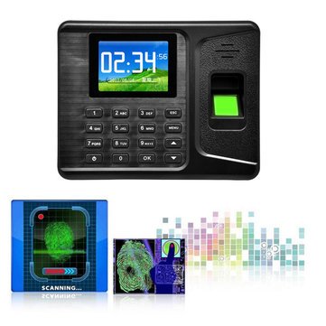 Realand A-E260 2.8Inches USB LCD Biometric Fingerprint Attendance ...