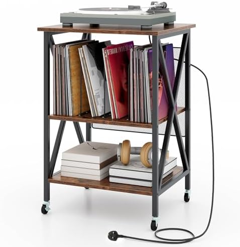 WATSONS AUDIO - Turntable/LP Record/Vinyl Storage Side End/Bedside ...