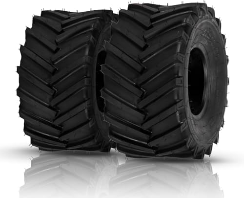 Amazon.com: TUFFIOM Set of 2 Lawn Mower Tires 20x10.00-8 4PR Turf Tire ...