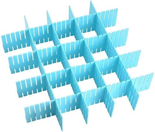 Ality Adjustable Stretchable Interlocking Drawer Clapboard Divider/Grid ...