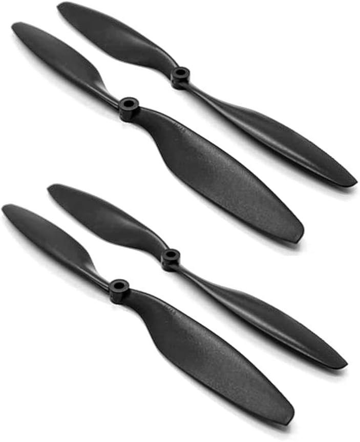 INVENTO 2 pairs Nylon 8045 L/R 8" x4.5 8 inch Propeller CW CCW Prop for ...
