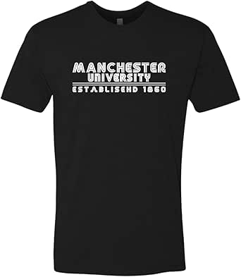 Amazon.com: Retro Manchester University Established One Color Unisex ...