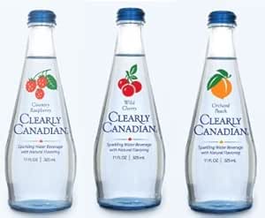 Amazon.com: Clearly Canadian Sparkling Flavored Water (6 Pack, including 2 of each) Country ...