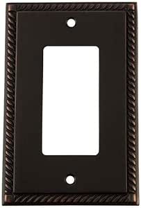 Amazon.com: Nostalgic Warehouse Rope Rosette Electrical Outlet Switch ...