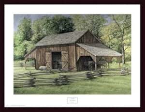 Amazon.com: Blue Wagons, The, Framed Art Print by Dan Campanelli ...