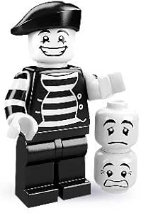 LEGO Collectable Minifigures: Mime Minifigure (Series 2) (Bagged ...