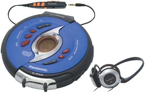 Brandclub - Panasonic SL-SW945A Shockwave Portable CD Player, Blue