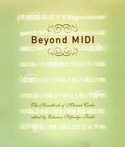 Amazon.com: Beyond MIDI: The Handbook of Musical Codes: 9780262193948 ...