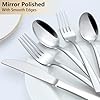 Amazon.com | Pleafind 60-Pcs Silverware Set Service for 12, Premium ...