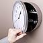 Wall Clock with Hidden Safe, 10 inch Plastic Secret Safe Wall Clock for ...