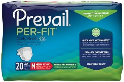 Amazon.com: Prevail Per-Fit Daily Protective Underwear, Unisex Adult ...