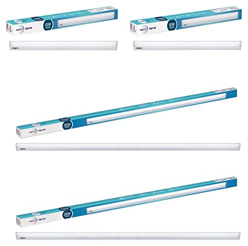 Buy Wipro Garnet 20W LED Batten (Pack of 2) and 10W LED Batten (Pack of ...