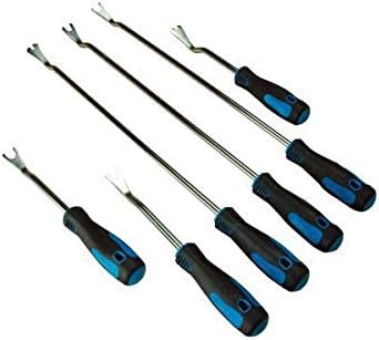 US Pro by BERGEN 6pc CAR Door Panel Remover & Interior Trim Clip Tool ...
