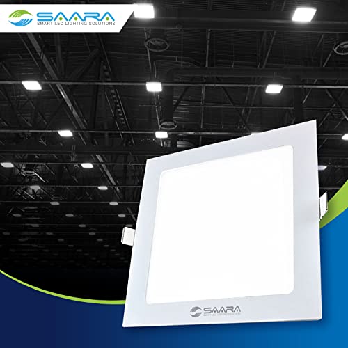 SAARA LED 18 Watt Square False Ceiling Panel Light for POP Mounted LED ...