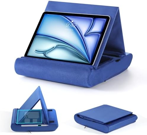 Amazon.com: KDD Tablet Pillow Holder, Foldable iPad Stand for Lap, Bed ...