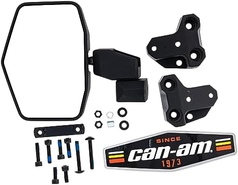 Amazon.com: Can-Am New OEM, Heavy-Duty Aluminum Side Mirror, Defender ...