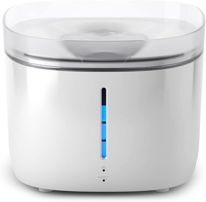 Amazon.com: PF003 Wi-Fi Smart Pet Automatic Water Fountain feeder Cat ...