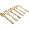 Amazon.com: Core Bamboo 6-Piece Utensil Set, Natural : Home & Kitchen