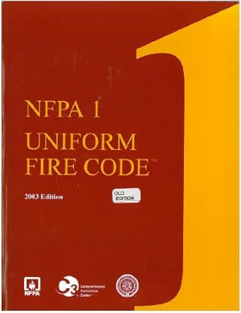 NFPA 1 Uniform Fire Code 2003: NfpaB5-103: 9789992931097: Amazon.com: Books