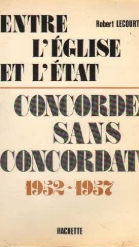Amazon.com: Concorde sans concordat: 1952-1957 (French Edition ...