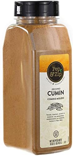Amazon.com: Pep and Zip Ground Cumin/Comino Molido, Non-GMO, Kosher, 16oz