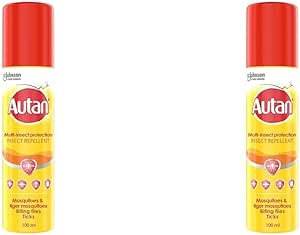 Autan Mosquito & Insect Repellent Spray, Suitable for Kids, DEET Free ...