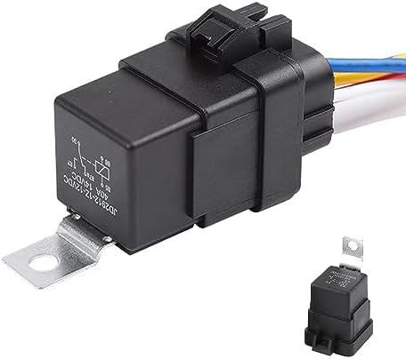 Amazon.com: GKmow 1 PC 5 Pin Automotive Relay, 40A 12V DC Waterproof ...