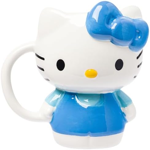 Amazon.com | Silver Buffalo Sanrio Hello Kitty Halloween Spooky Pink ...