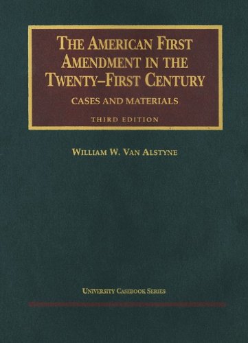 Amazon.com: The American First Amendment in the Twenty First Century ...