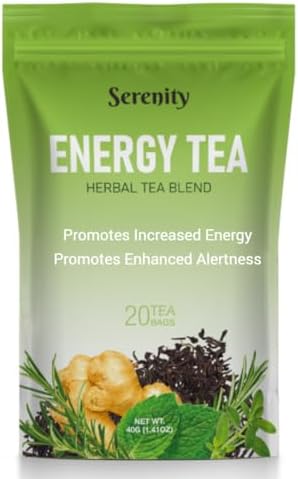 Amazon.com : Serenity Premium Energy Tea: A Natural Blend of Herbs and ...