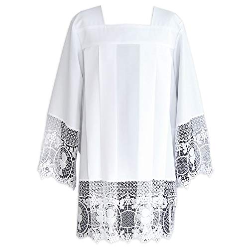 Amazon.com: Traditional Priest Surplice/Cotta, Priest Surplice ...